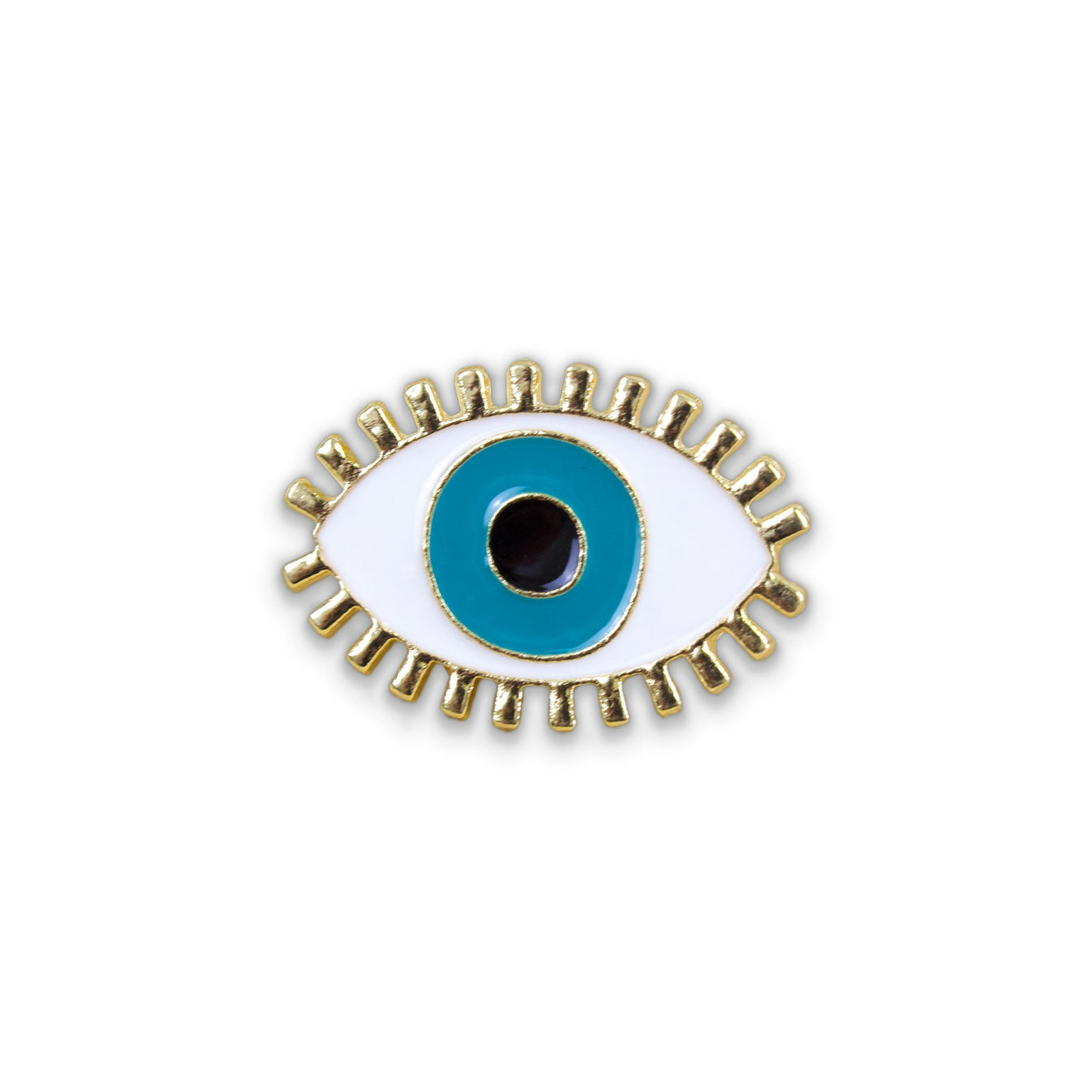 Evil Eye - Enamel Pin - Muse + Moonstone | Enamel Pin