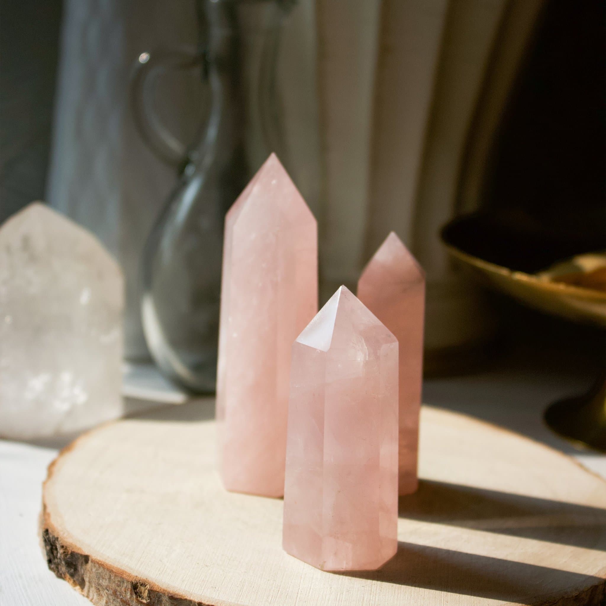 Rose Quartz Generator - Muse + Moonstone | Crystals
